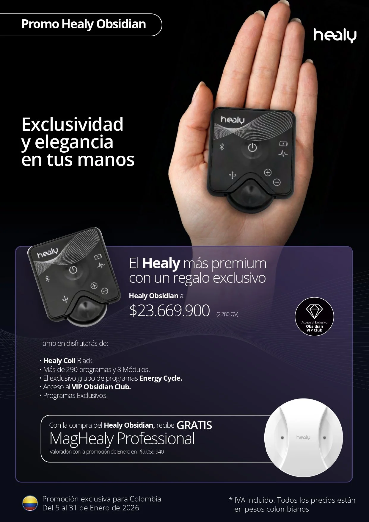 Healy Shop Colombia — Healy Frequency Device World Distributors