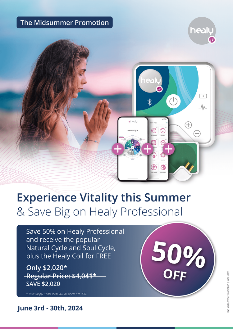 Healy World Monthly Promotions — Healy Frequency Device World Distributors