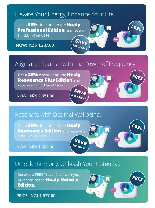 Healy Shop New Zealand — Healy Frequency Device World Distributors