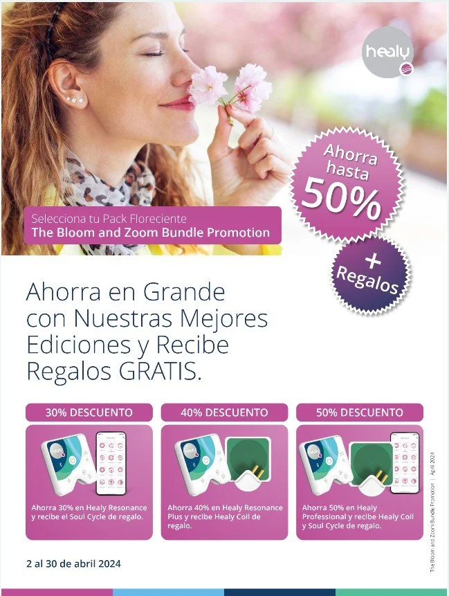 ¡Increíbles Descuentos en Compras de Dispositivos Healy en México este Abril! — Healy Frequency ...