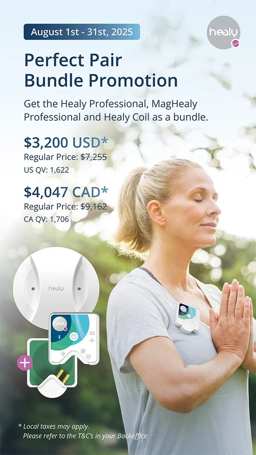 Healy World Monthly Promotions — Healy Frequency Device World Distributors