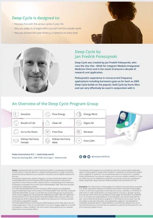 What is Healy Deep Cycle? — Healy Frequency Device World Distributors