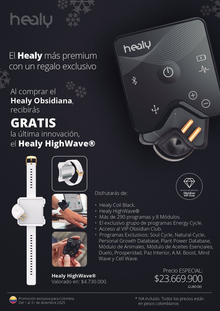 Healy World Monthly Promotions — Healy Frequency Device World Distributors