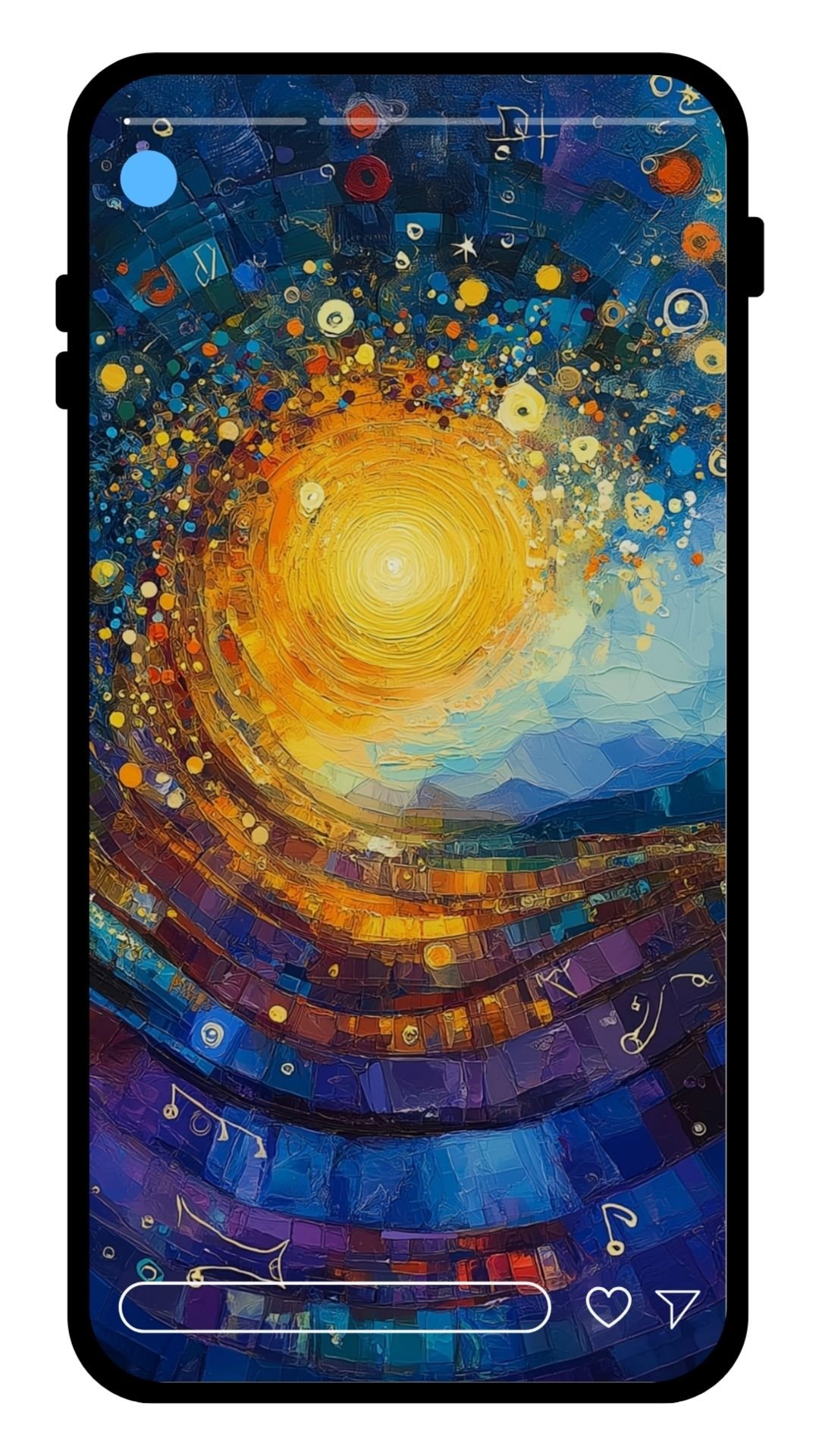 Solfeggio Frequencies Phone Wallpaper — Healy Frequency Device World ...