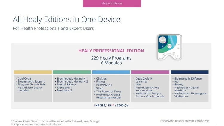 Healy Shop India — Healy Frequency Device World Distributors