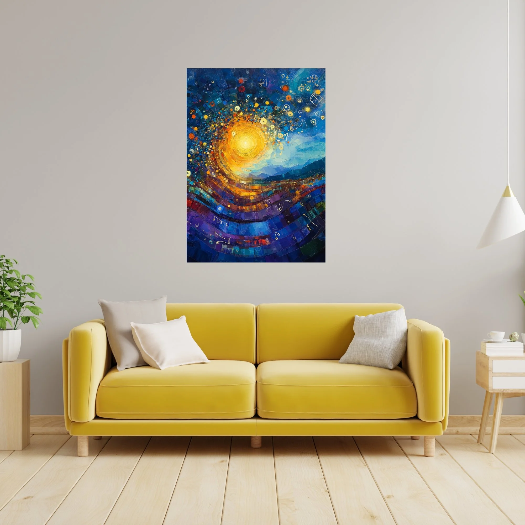 Solfeggio Frequency 963Hz Wall Art Print — Healy Frequency Device World ...