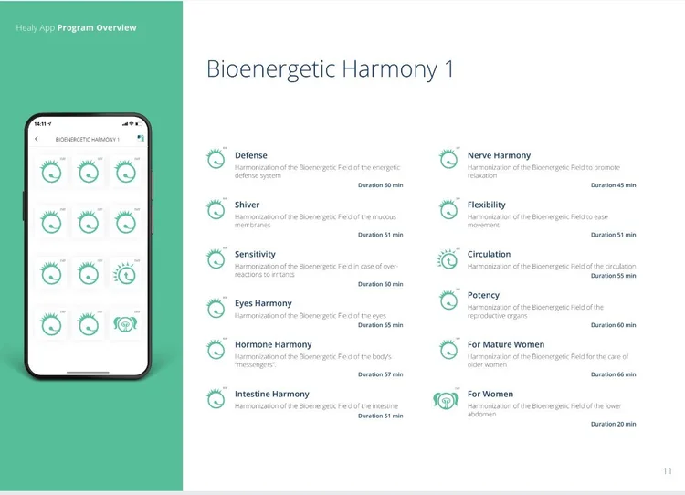 Updated List and Descriptions Of All Healy Device Frequency Programs ...