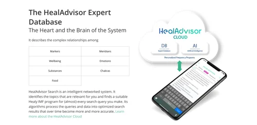 HealAdvisor Search Module — Healy Frequency Device World Distributors