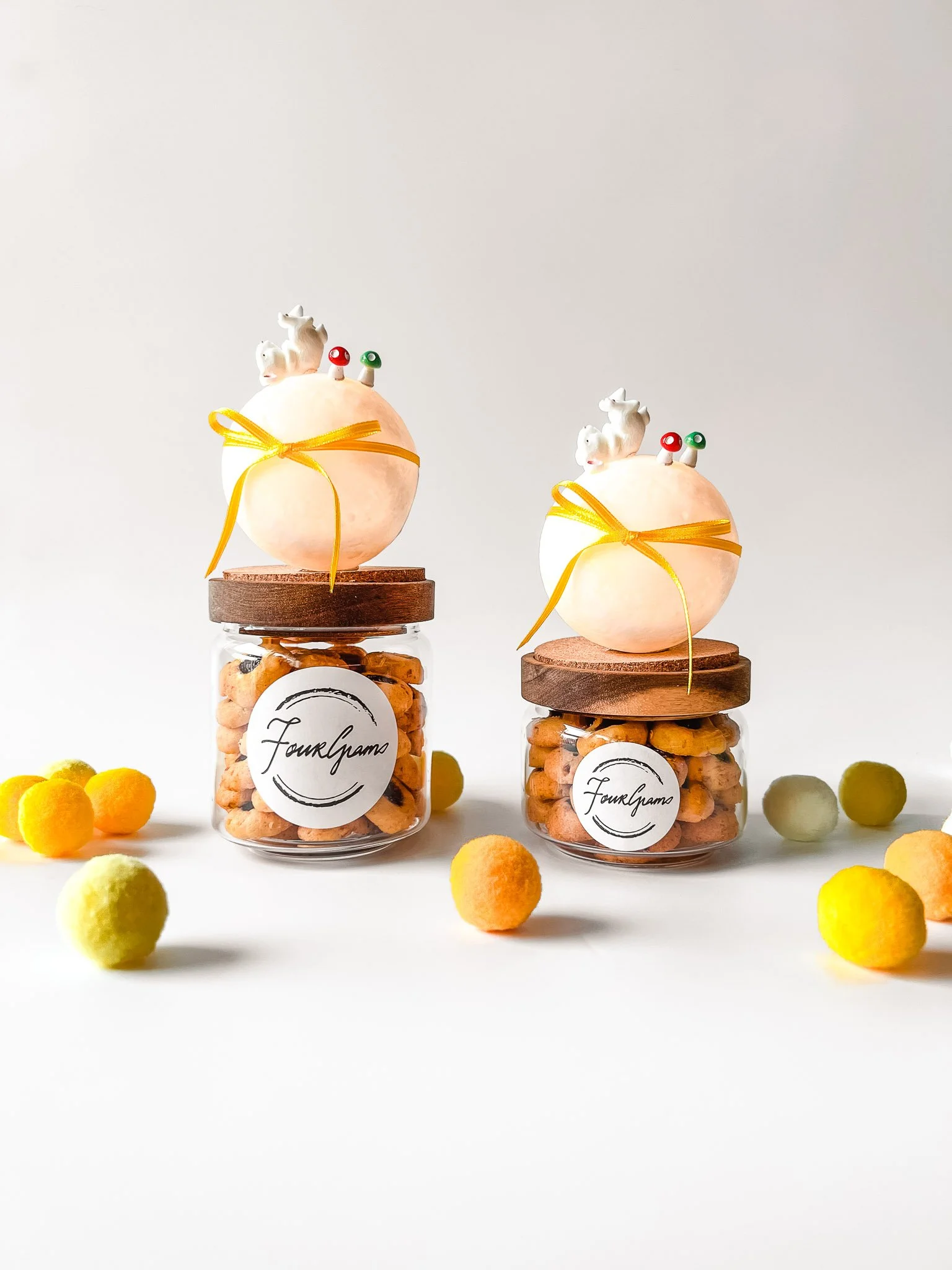 Freshly Soft-Baked Bitesize Cookies in Party Packs of 5 — Four Grams ...