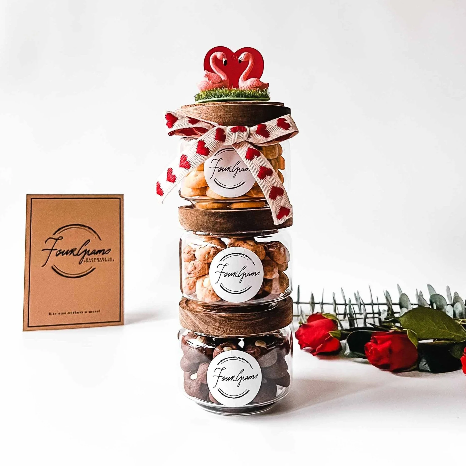 Freshly Soft-Baked Bitesize Cookies in Party Packs of 5 — Four Grams ...