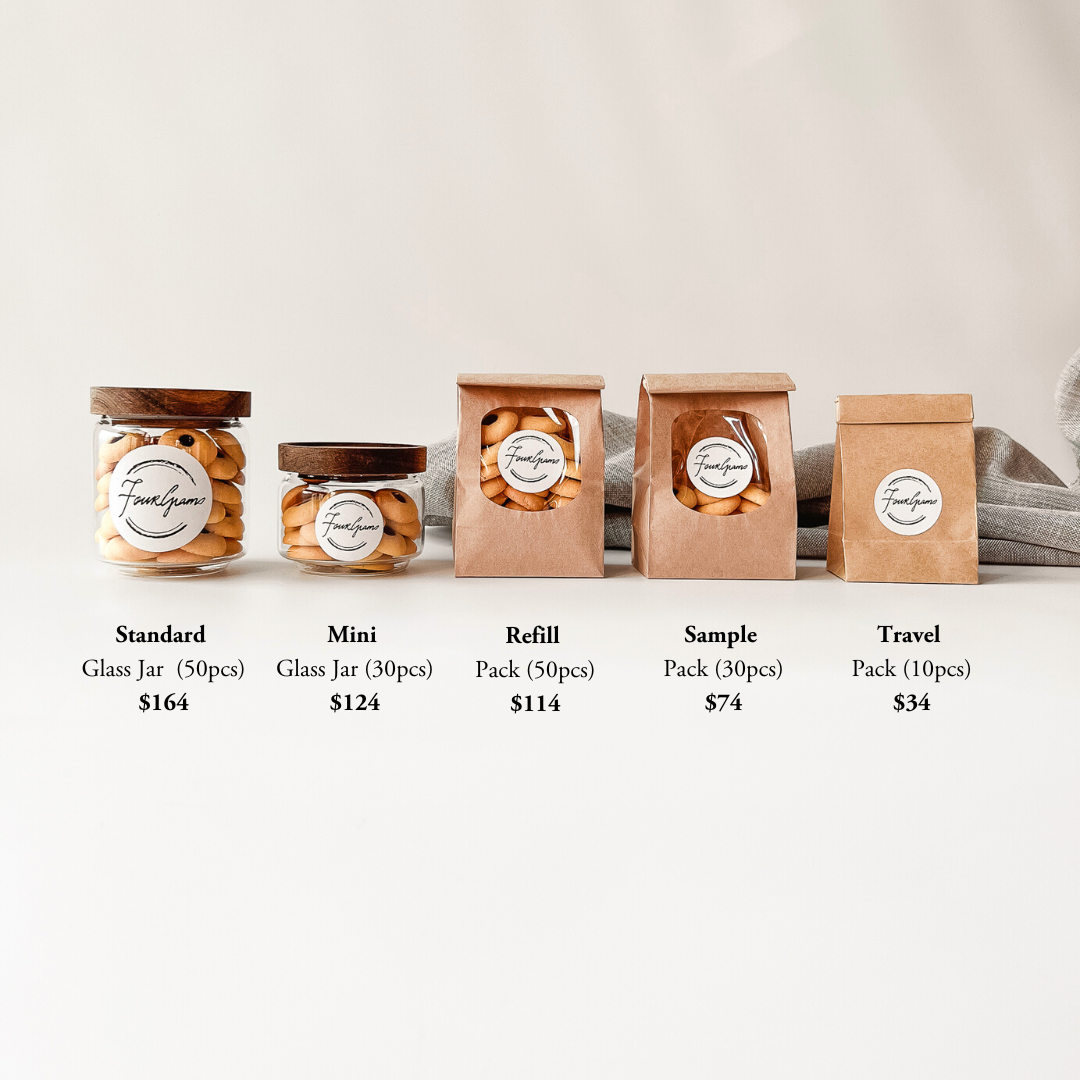 Four Grams - Flavours of Hong Kong in Bitesize Cookies