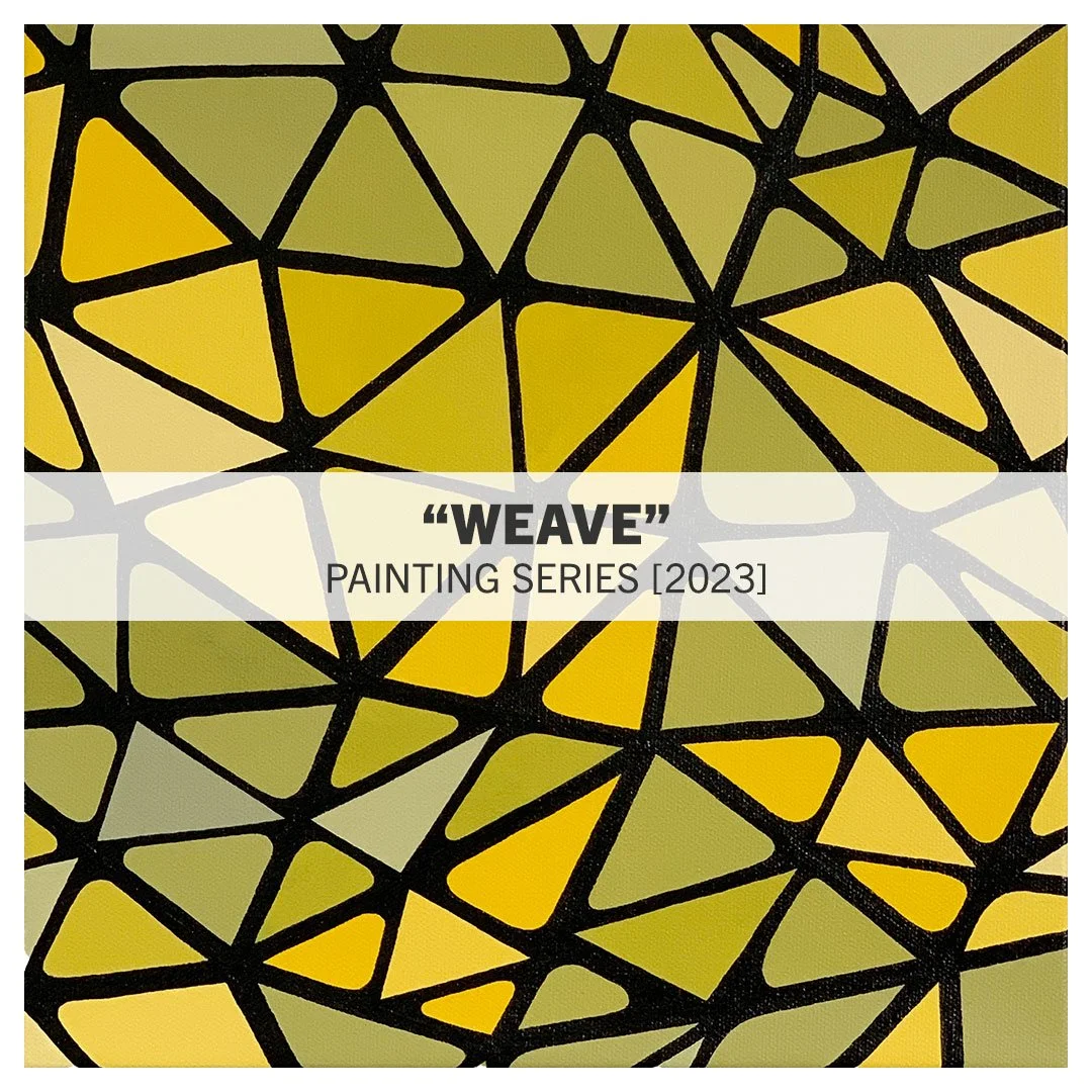 Debbie Clapper / Freehand Modern Abstract Op Art