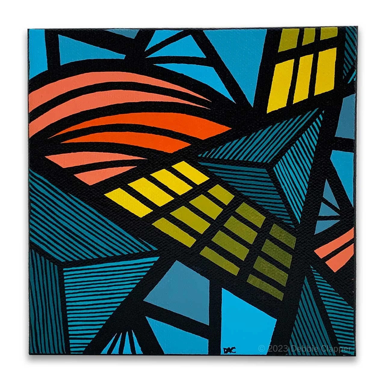 Gallery 3 — Debbie Clapper / Freehand Modern Abstract Op Art