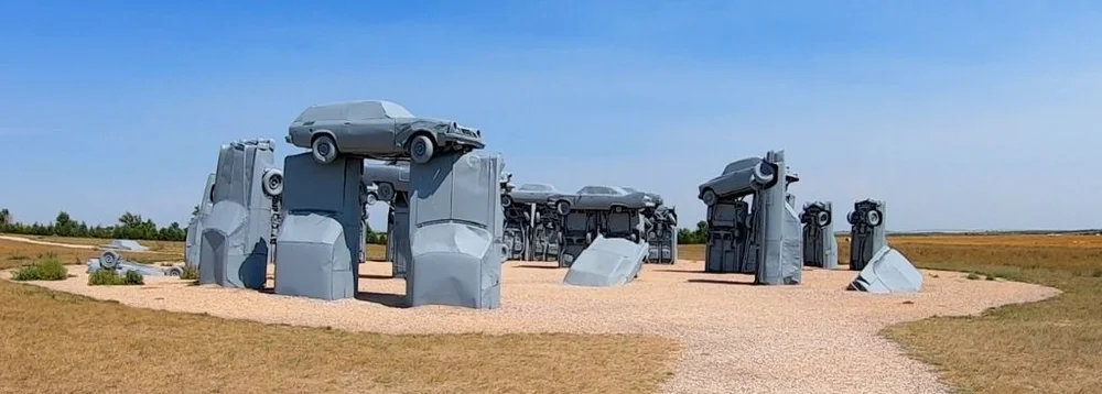 Roadside Attraction: Car Stonehenge — Today is Someday