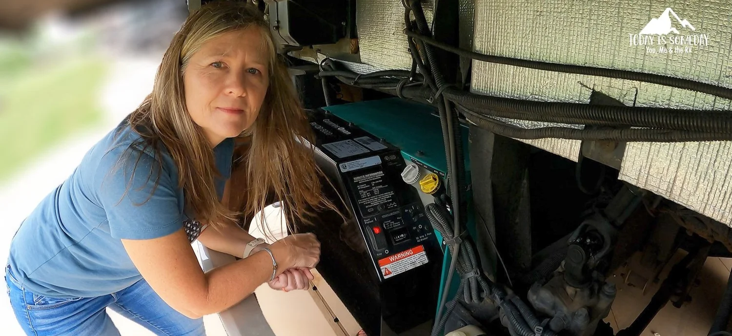 The Right Way to Run Your RV Generator — Today is Someday