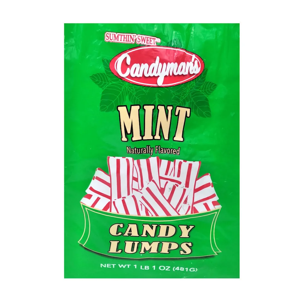 Candyman's Mint Candy Lumps — Suckers Online