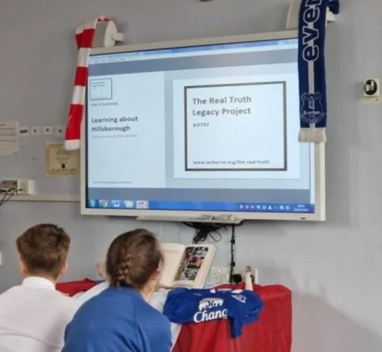 Real Truth Legacy Project: Assembly on Hillsborough at local school ...