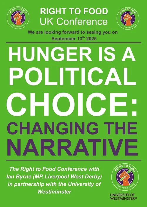 Right To Food Campaign | End Hunger – Take Action Today — Ian Byrne MP ...