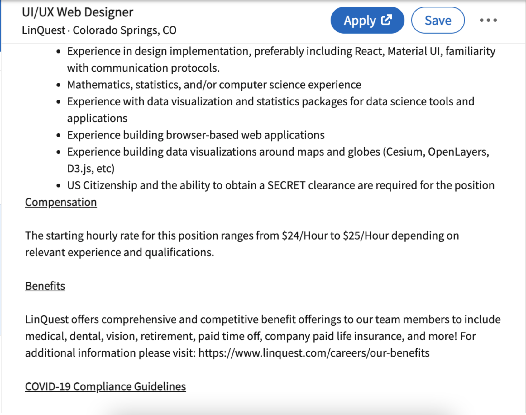 Ui Ux Designer Job Description