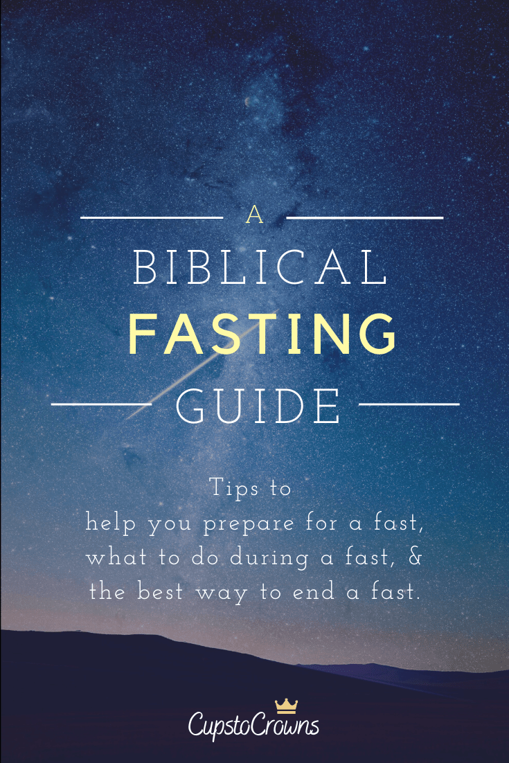 A Practical Guide Of Biblical Fasting Tips — Cups to Crowns
