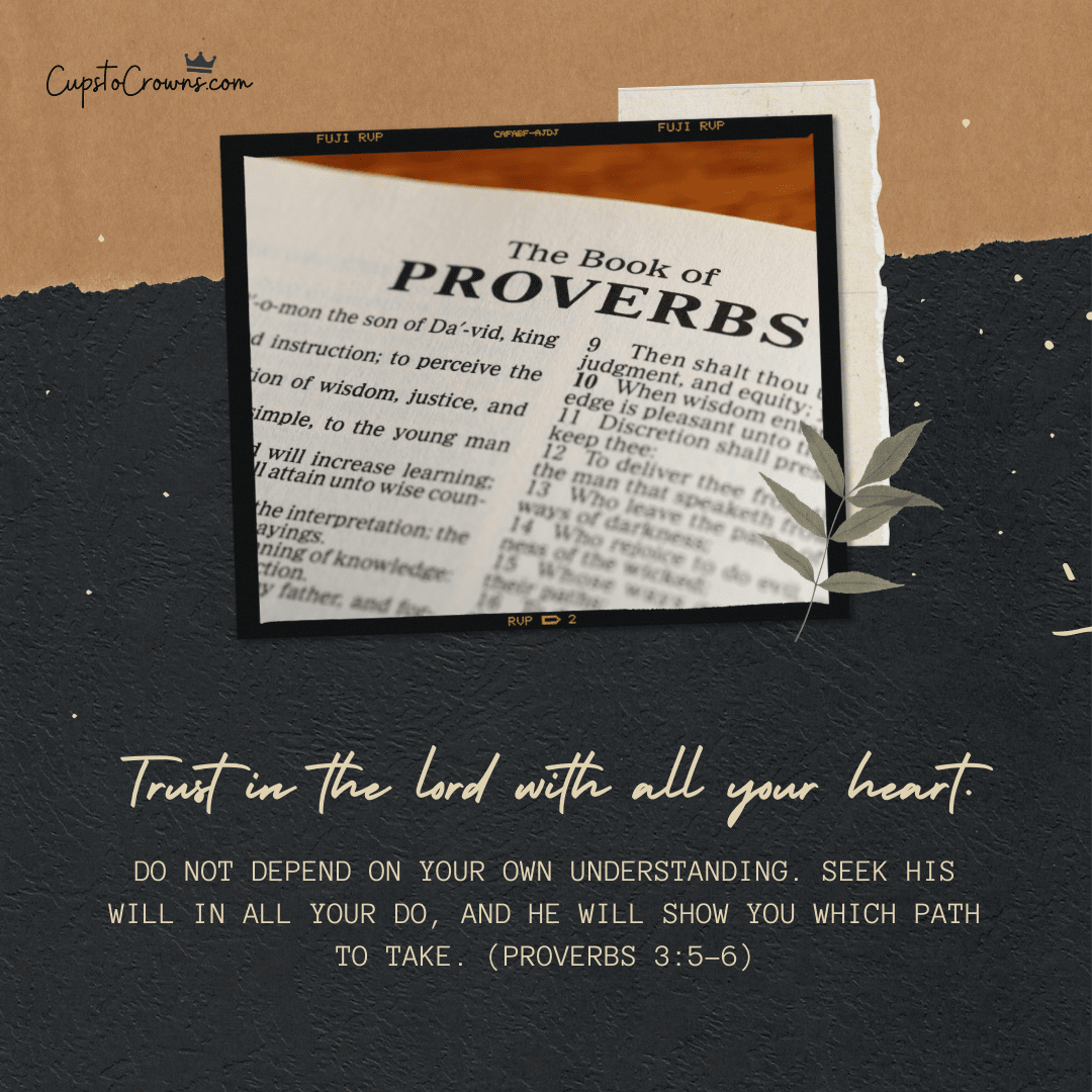 Why I Love The Book Of Proverbs — Cups to Crowns