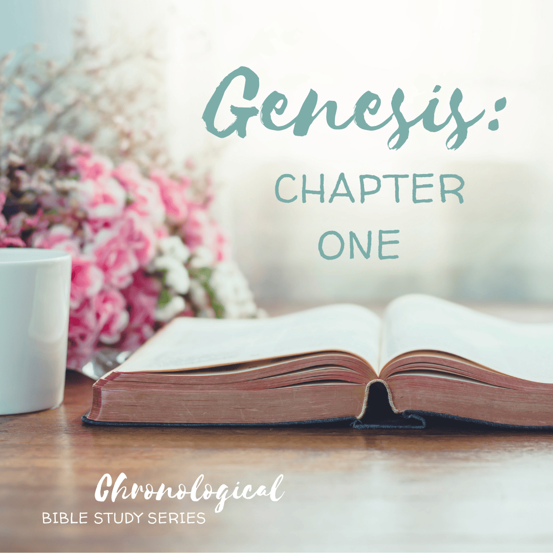 Genesis Chapter 1: God Spoke And So It Was — Cups to Crowns