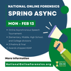 2023 Spring Async — National Online Forensics