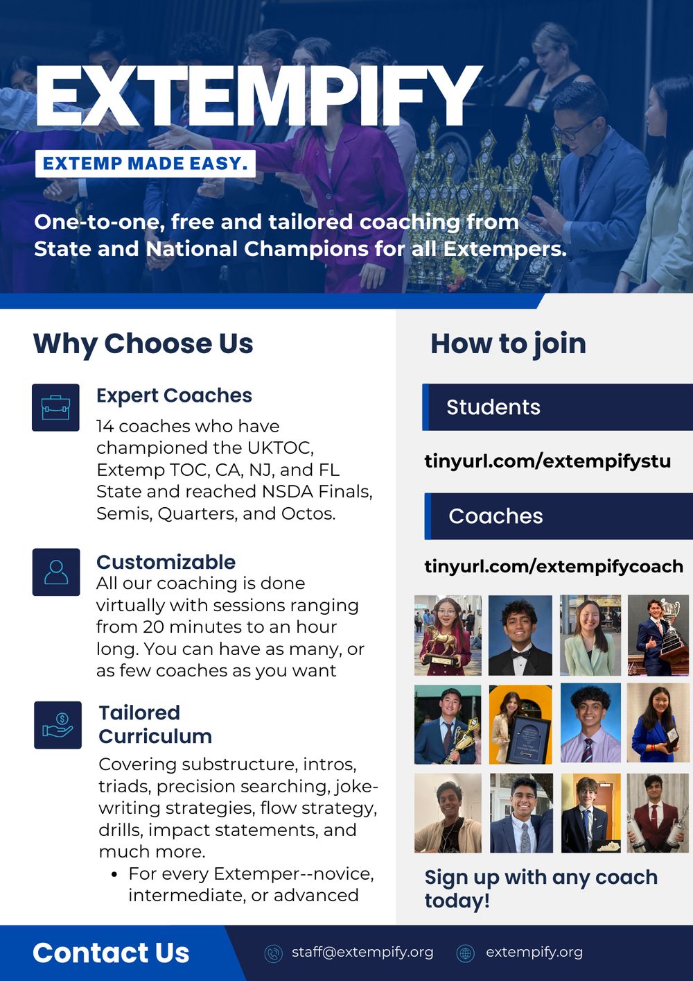 Introducing Extempify, Expert Coaching for Aspiring Extemp Speakers ...