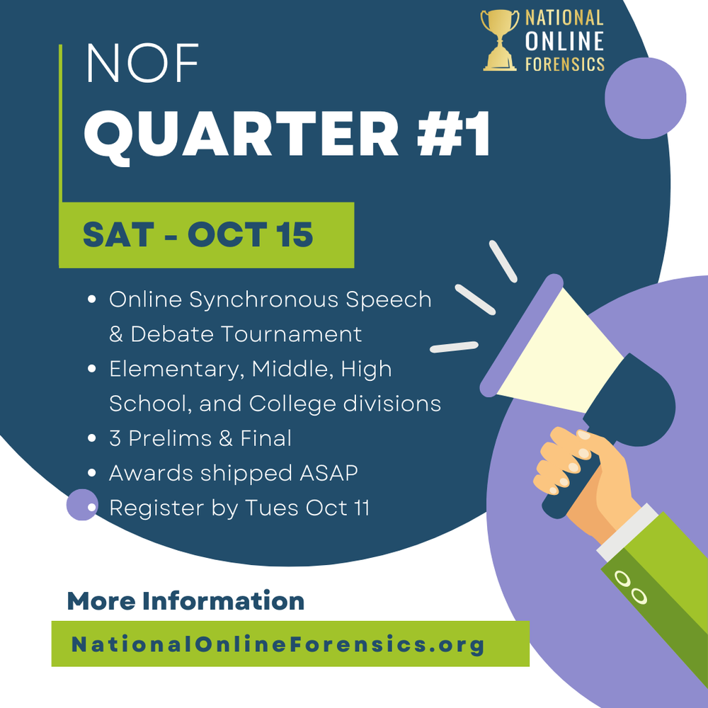 2022 Quarter #1 Tournament Registration Open — National Online Forensics