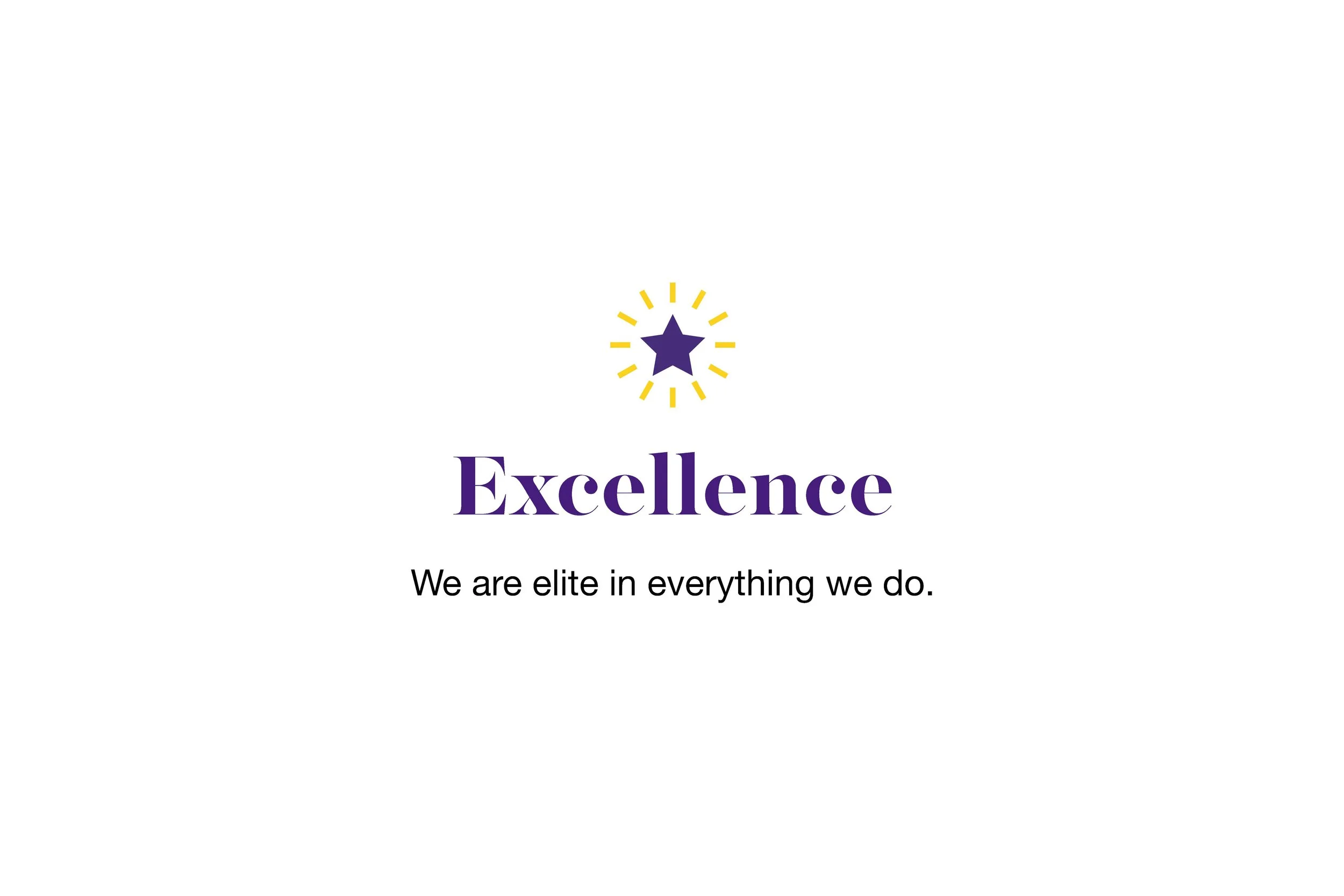 Core Value Highlight on EXCELLENCE — Healthy Tiger