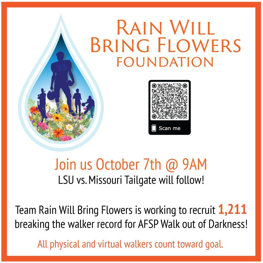 Walk To Fight Suicide — Healthy Tiger
