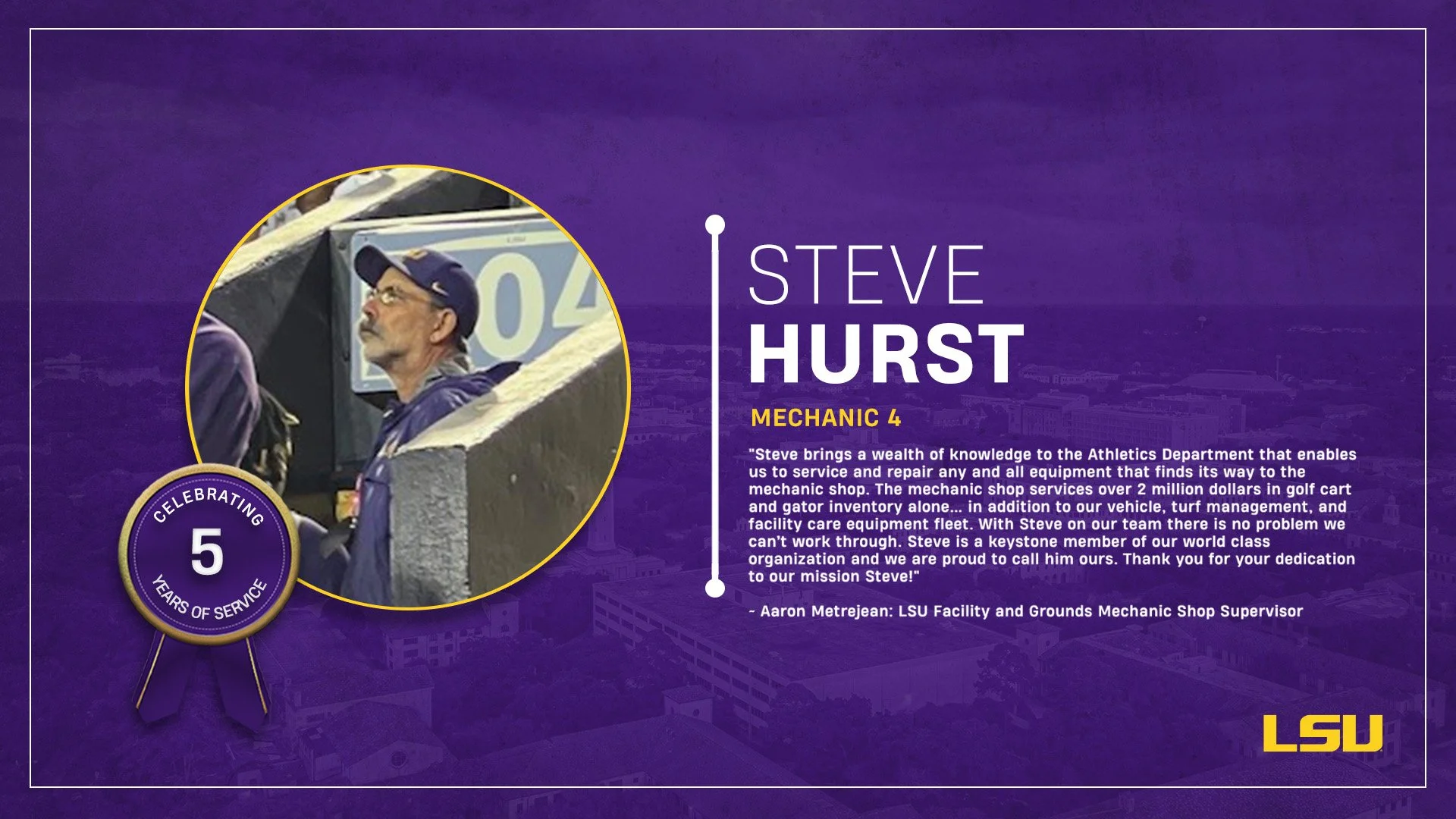 Hurst Getting the Job Done Well! — Healthy Tiger