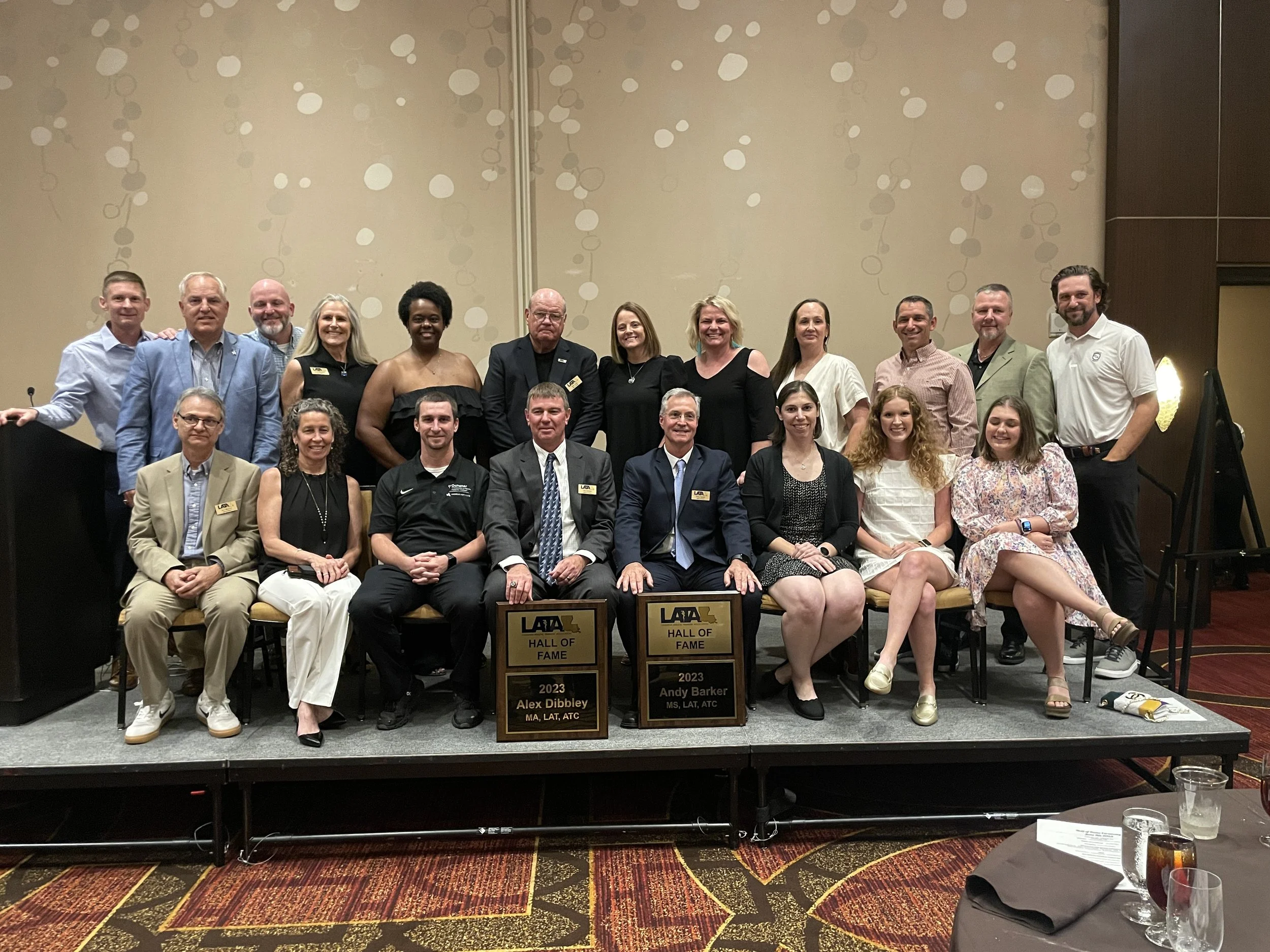 Barker Inducted Into LATA Hall of Fame — Healthy Tiger