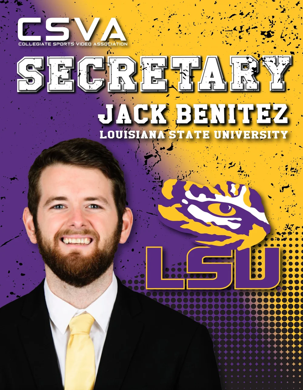 Benitez Named Secretary of Collegiate Sports Video Association ...
