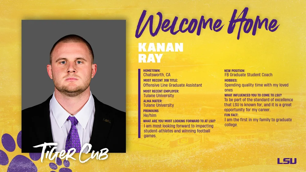 Bringing His Offensive Prowess to LSU! — Healthy Tiger