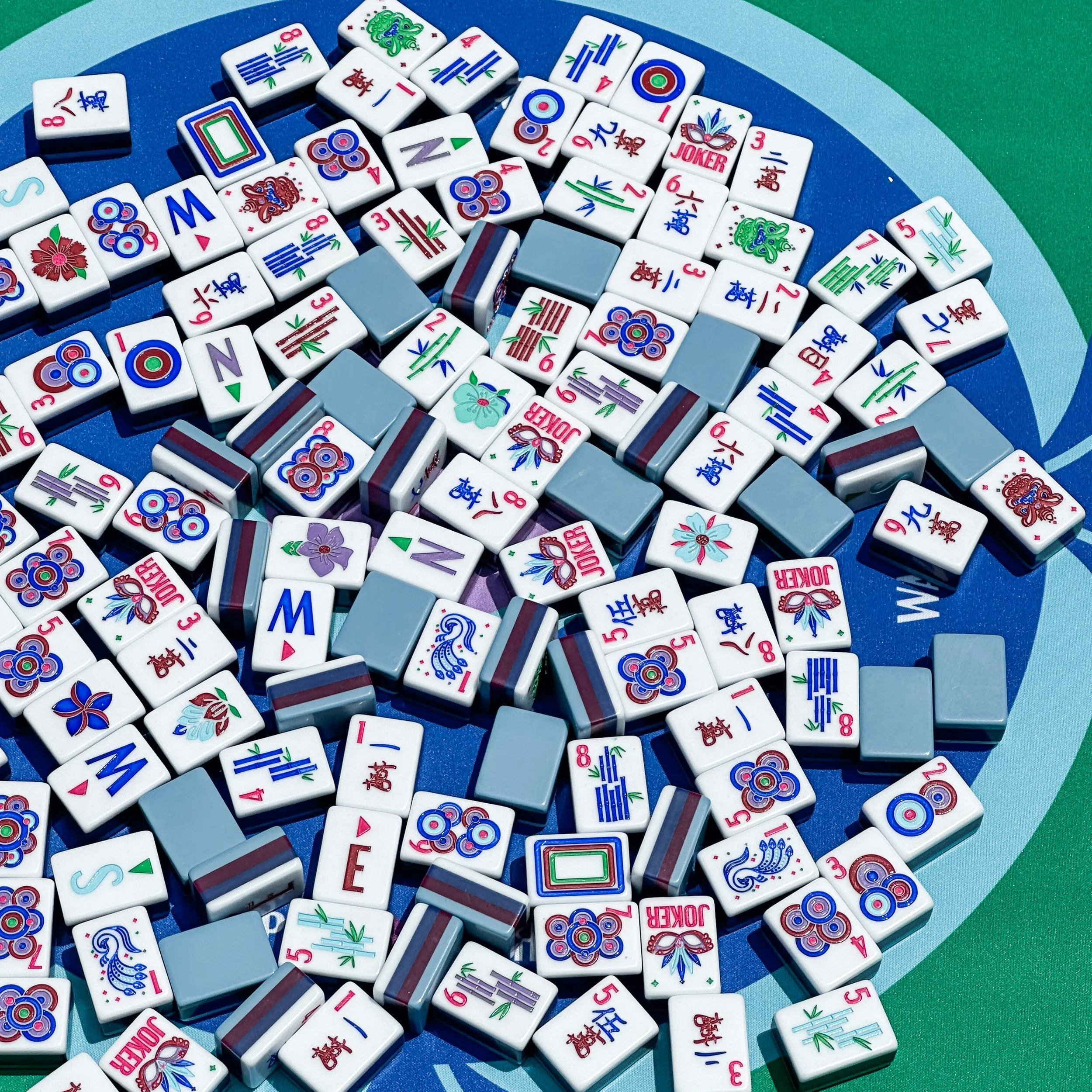 Oh My Mahjong Preppy Soiree Mat — Finley's Fiction