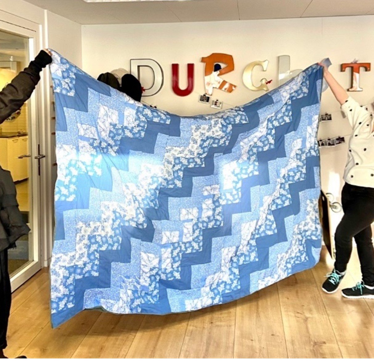 Patchwork Decke nähen — durchstart