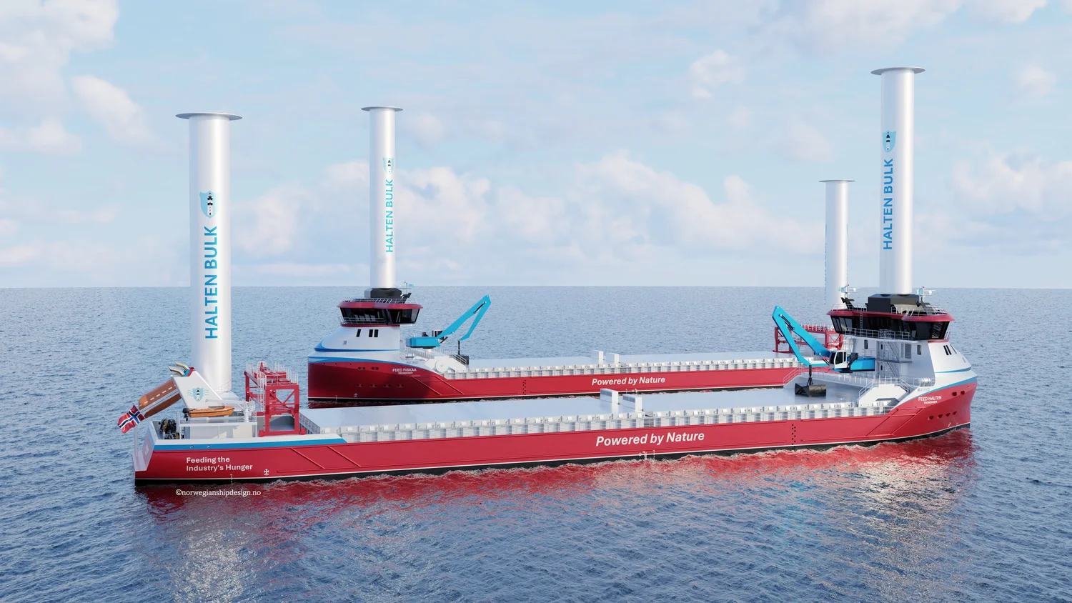 Halten Bulk Contracts 2+2 Bulk Carriers with rotor sails — The ...