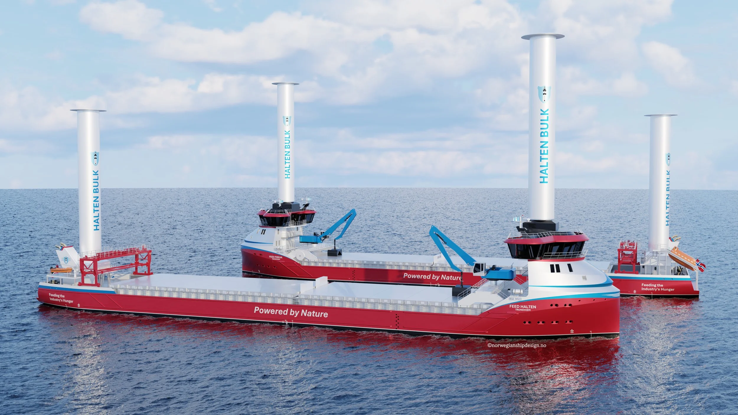 Halten Bulk Contracts 2+2 Bulk Carriers with rotor sails — The ...