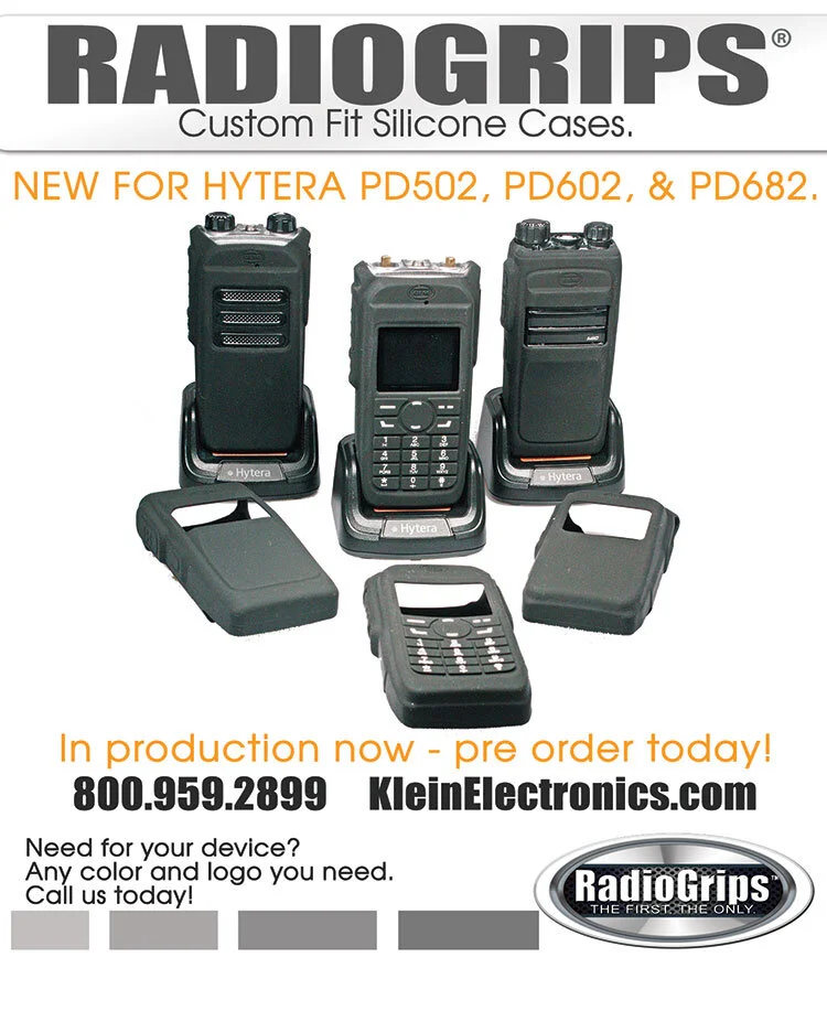RadioGrips® Silicone Case for Hytera PD682 2-Way Radio — Red's Radios