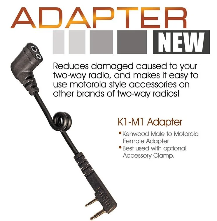 Kenwood Male to Kenwood Female Adapter — Red's Radios