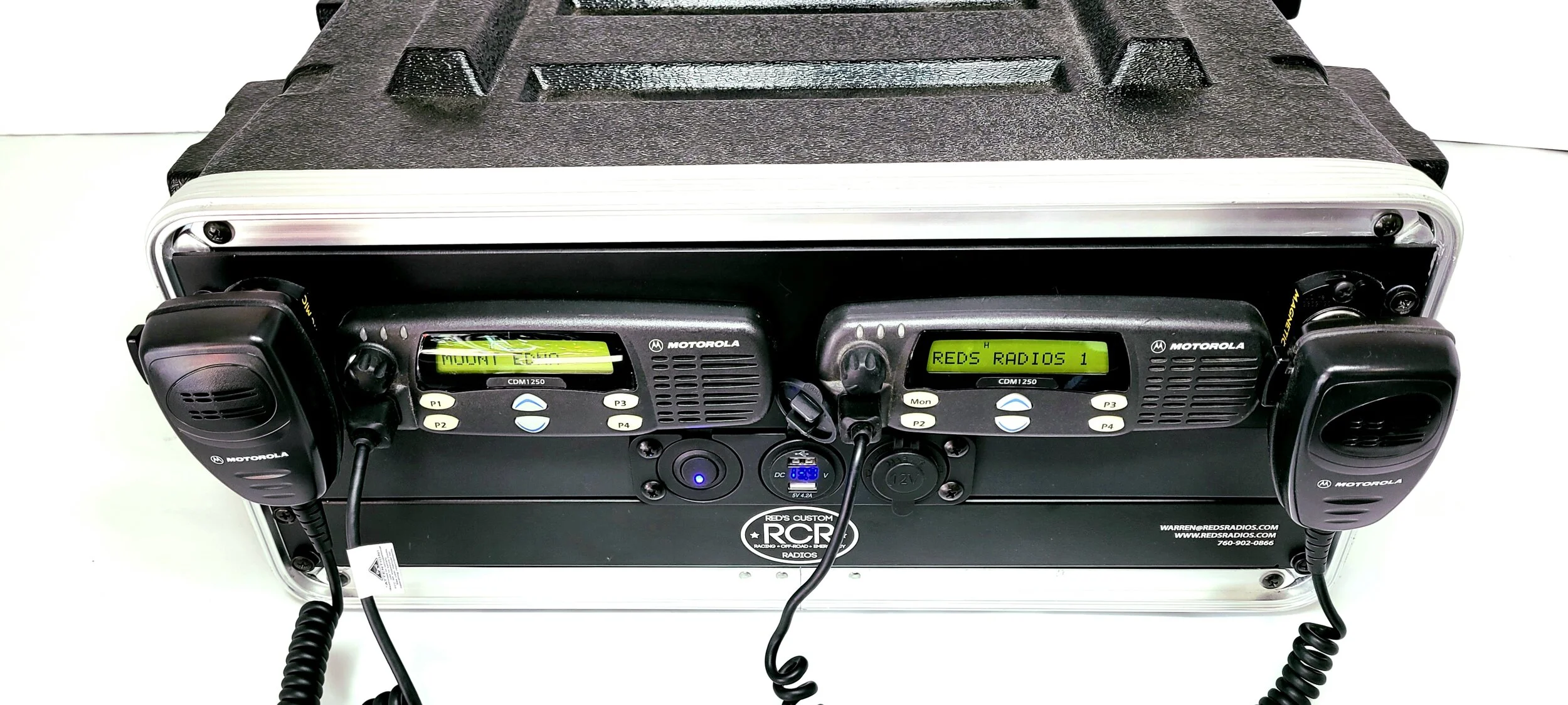 Pit Communications Box — Red's Radios