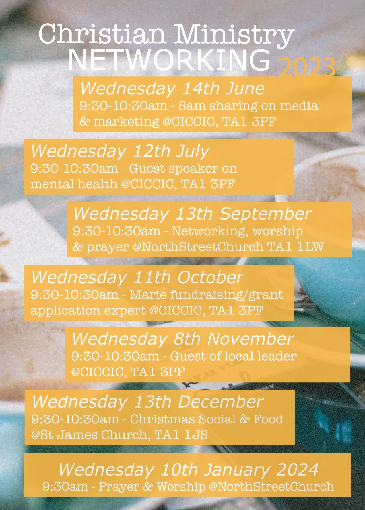 Christian Ministry Networking — New Creation Church Taunton