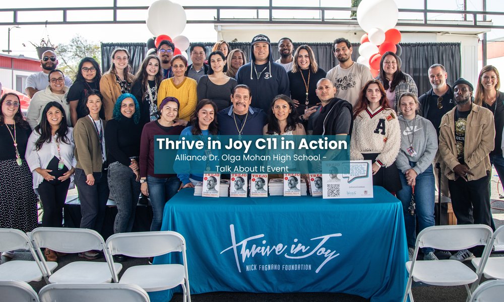 Thrive In Joy The Nick Fagnano Foundation