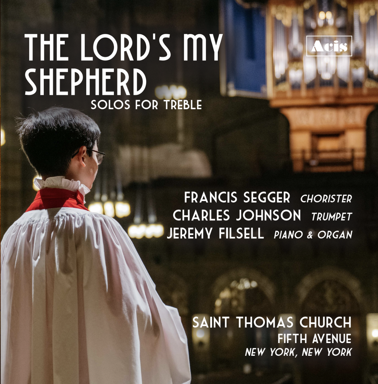 The Lord's My Sheperd, treble Francis Segger at Saint Thomas Church ...