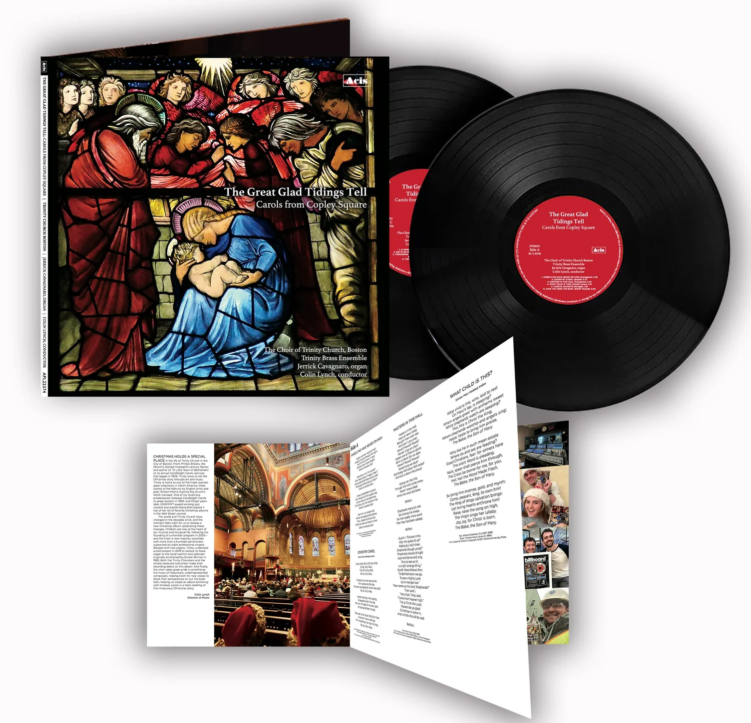 The Great Glad Tidings Tell | Trinity Church Boston, Colin Lynch — Acis ...