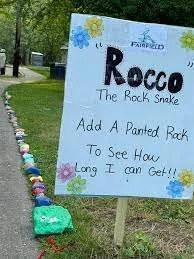 Rock Painting for Rocco the Snake — In A Fairfield Minute