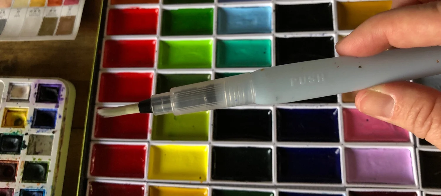 Watercoloring Supplies for Beginners — Kapowder Ink