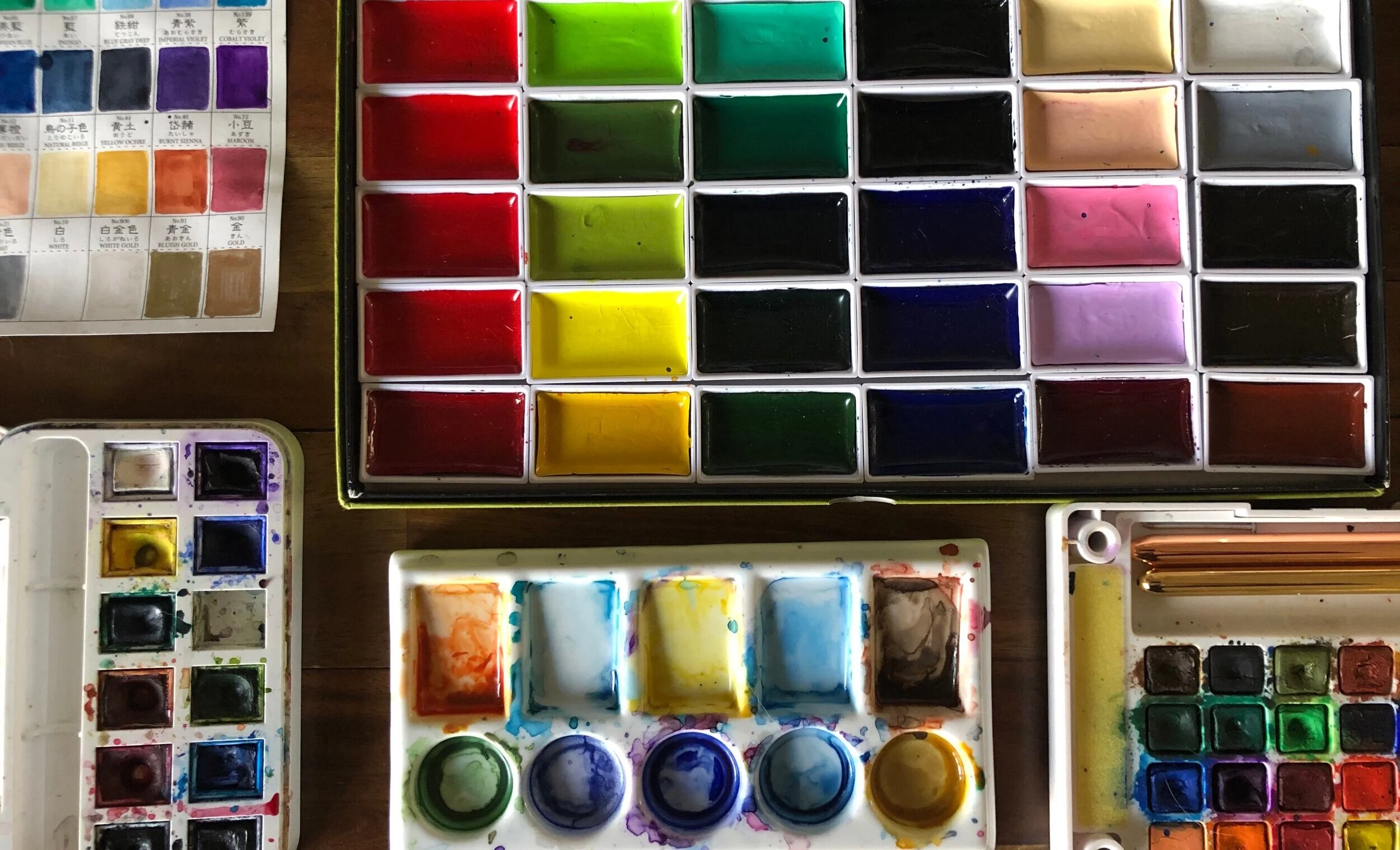 Watercoloring Supplies for Beginners — Kapowder Ink