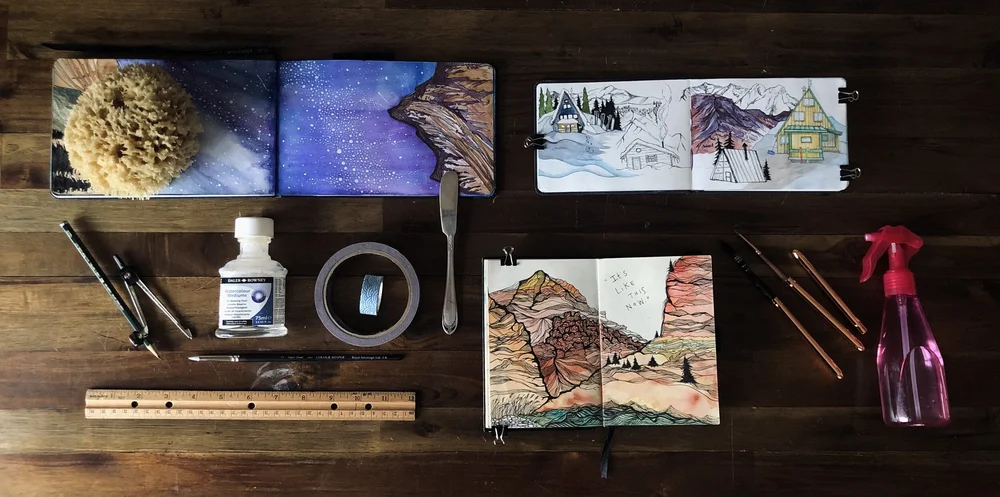 Watercoloring Supplies for Beginners — Kapowder Ink
